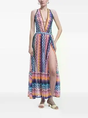 Missoni Zigzag-pattern Maxi Dress