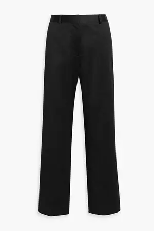Black Twill Trousers