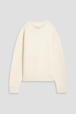 TOTEME Cashmere-blend Sweater - Ecru