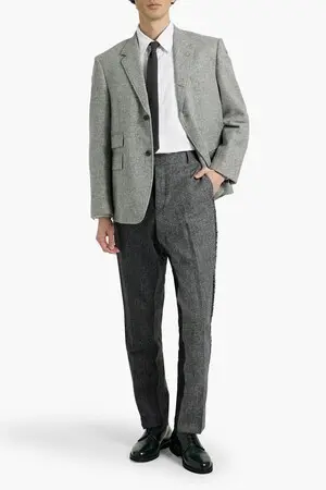 Thom Browne Brushed Wooltweed Blazer