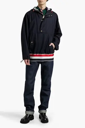Thom Browne Striped Wool-jersey Hoodie