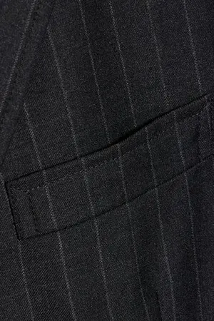 Thom Browne Pinstriped Wool Suit Jacket