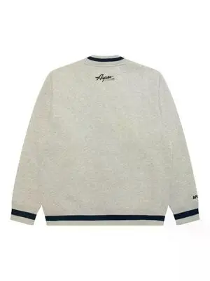 AAPE BY *A BATHING APE Embroidered Monkey Buttoned Cardigan