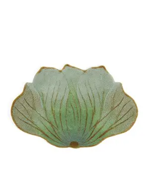 ABYSS & HABIDECOR Lotus Bath Mat - Blue