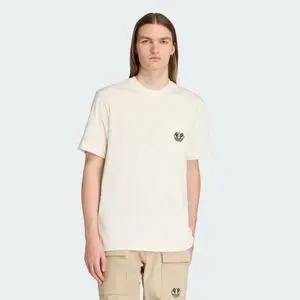 Adidas Monogram Loose Tee - Off White