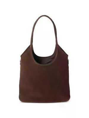 Miu Miu Suede Tote Bag - Brown