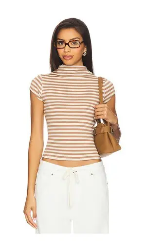Free People X We The Free Lola Tee - Tan