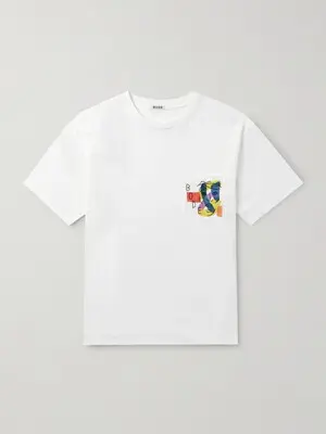 Bode Embroidered T-shirts For Men
