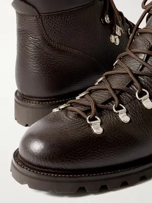 MORJAS Full-grain Leather Hiking Boots