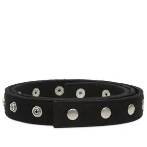 Rick Owens Snaps Belt - Black