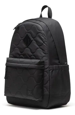 Herschel Supply Co. Heritage Quilted Backpack - Black
