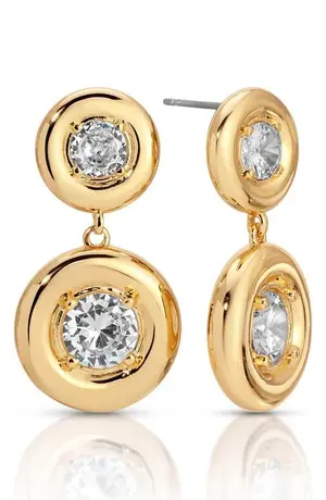 Ettika Crystal Drop Earrings