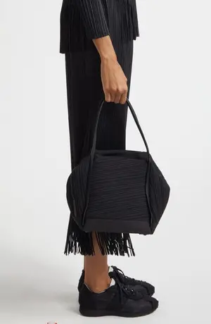 Issey Miyake Bias Pleated Handbag