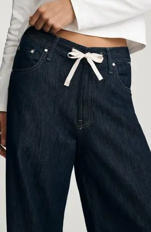 MAVI Nella Drawstring High Waist Jeans