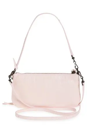 Balenciaga Le City Leather Pouch On A Strap - Petal Pink