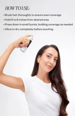 IGK Never Miss Root & Scalp Touch-up Spray - Black
