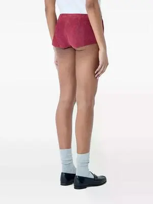 Gucci Suede Mini Shorts