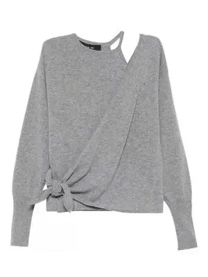 Federica Tosi Knotted Side-cut Sweater