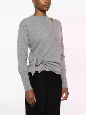 Federica Tosi Knotted Side-cut Sweater