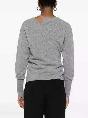 Federica Tosi Knotted Side-cut Sweater