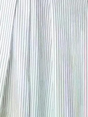 Brunello Cucinelli Striped Asymmetric Skirt