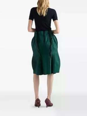 Prada Pendant-embellished Ribbed Sweater