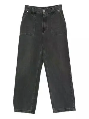 6397 Patch-pocket Straight Leg Jeans