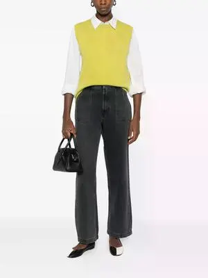 6397 Patch-pocket Straight Leg Jeans