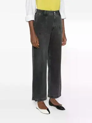 6397 Patch-pocket Straight Leg Jeans