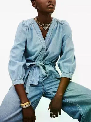 Ba&sh Cotton Blouse