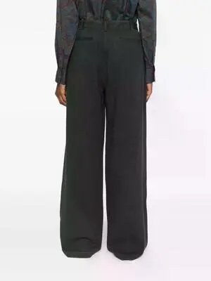 6397 Pleated Straight Leg Pants