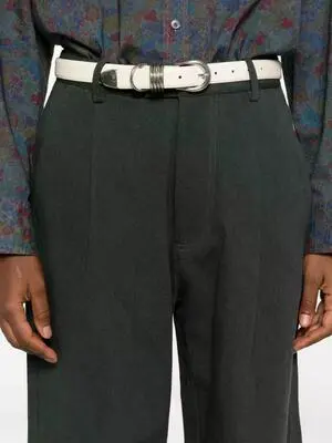 6397 Pleated Straight Leg Pants