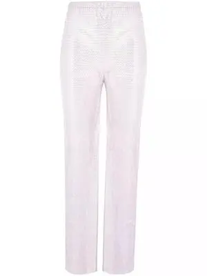 SANTA BRANDS Rhinestone-embellished Flared Trousers