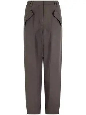 Giorgio Armani Straight-leg Trousers - Grey