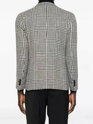 Tagliatore Houndstooth Check Blazer
