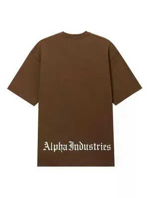 Alpha Industries Patch-print Cotton T-shirt
