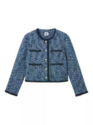 B+AB Buttoned Tweed Jacket