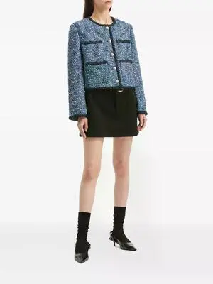 B+AB Buttoned Tweed Jacket