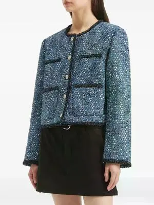 B+AB Buttoned Tweed Jacket