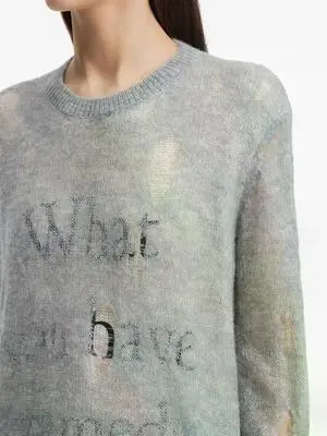 B+AB Distressed Sweater