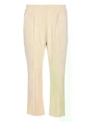 FAMILY FIRST Elastic-waist Corduroy Trousers - Neutrals