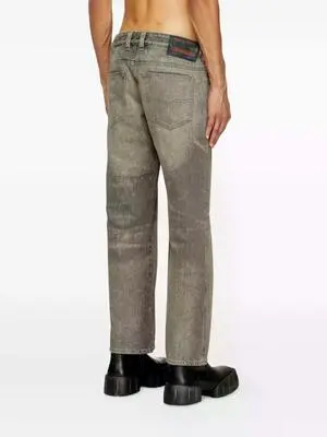 DIESEL Acid Wash Straight Leg Jeans