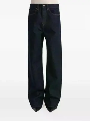 Khaite Bonnie Benson Five-pocket Denim Jeans - Blue