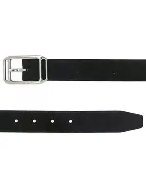 TOM FORD Leather Belt With Rectangular Buckle