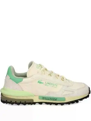 Lacoste Women's Off White Green Sneakers