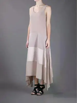 Brunello Cucinelli Panel Maxi Dress