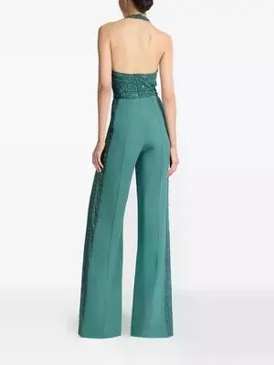 Elie Saab Beaded Jumpsuit