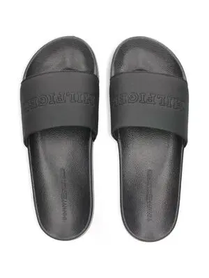 Tommy Hilfiger Logo Embossed Slides