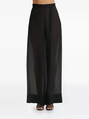 IL VOLO Sheer Trousers - Black