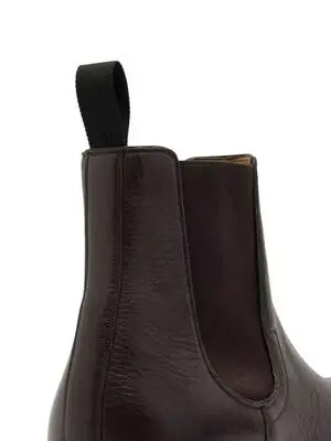 Bally Elasticated Panel Chelsea Boots - Brown